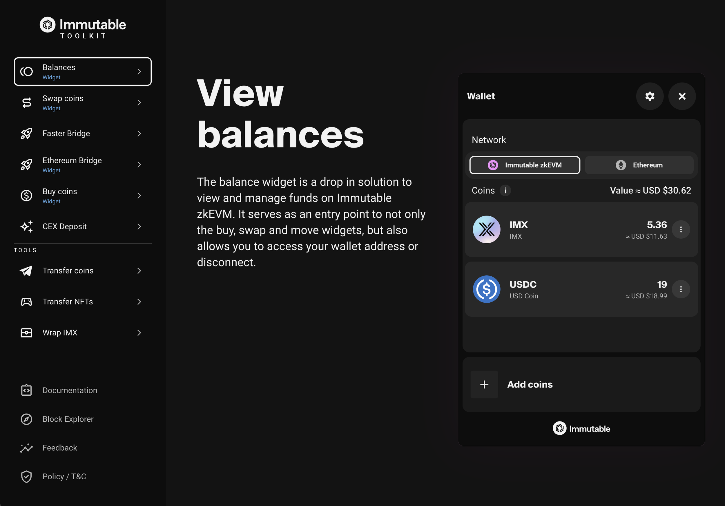 Immutable Toolkit — Dreamoftrees